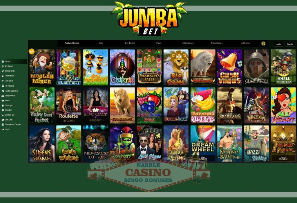Jumba Bet Casino Review And Ratings | Top Bonuses ⋆ Nabble Casino Bingo