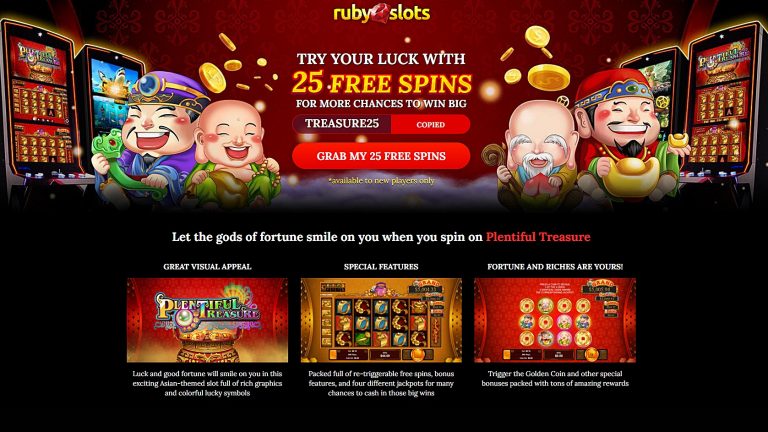 Valid Ruby Slots Casino Bonus Codes – 350% No Rules Bonus